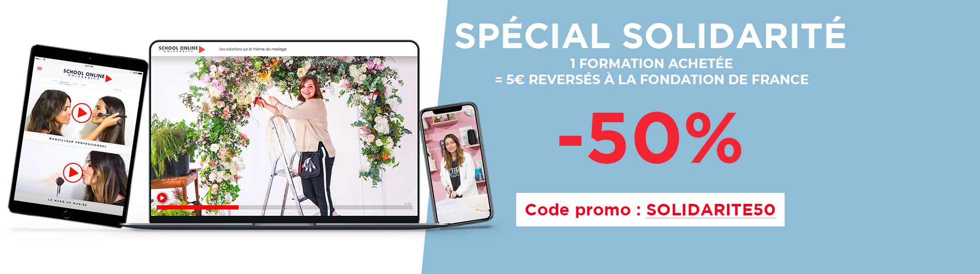 Formations en ligne, formation à distance - School Online University